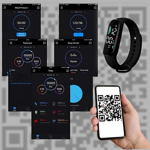 Smart tracker watch für fitness | WISETRACKER – vigoexpress.de